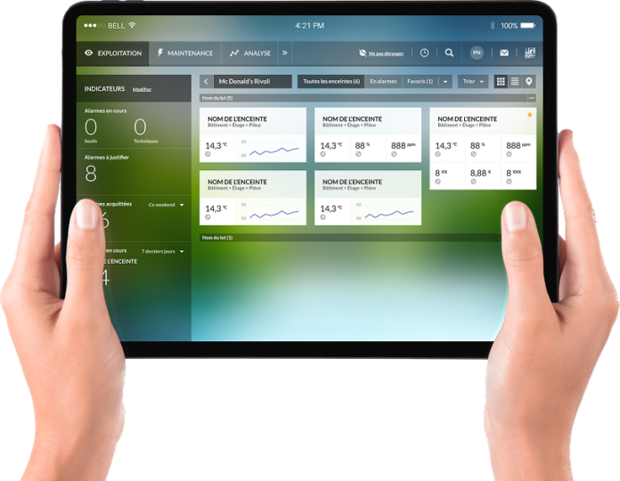 JRI MySirius: connected temperature monitoring solution