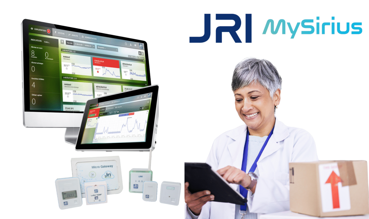 JRI MySirius: connected temperature monitoring solution