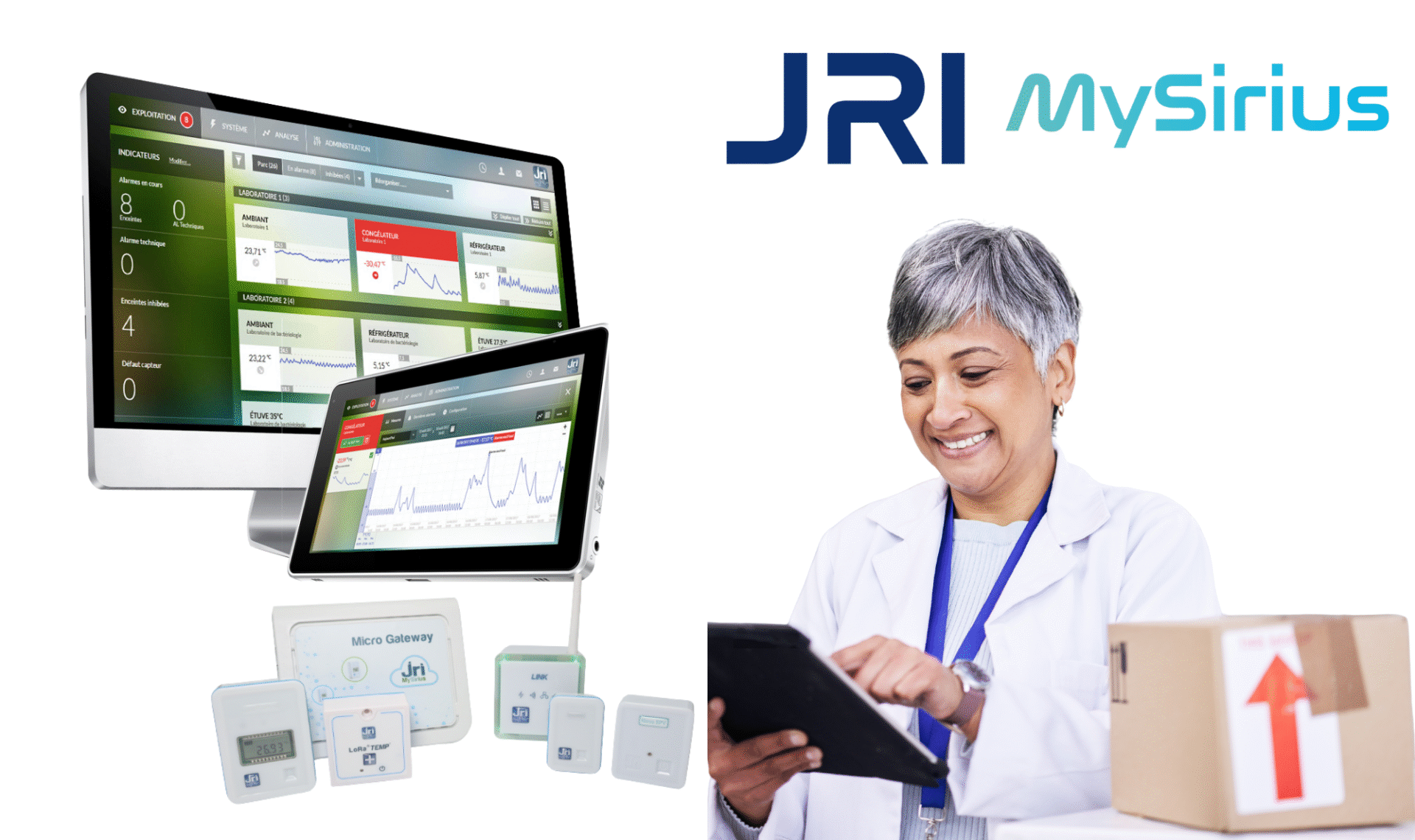 JRI MySirius: connected temperature monitoring solution